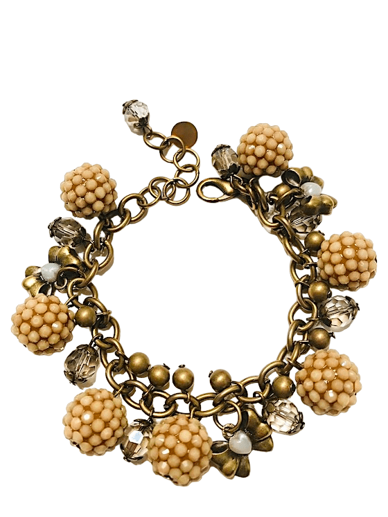 How to Make DIY Guide Bubble Bead Chain Charm Bracelet